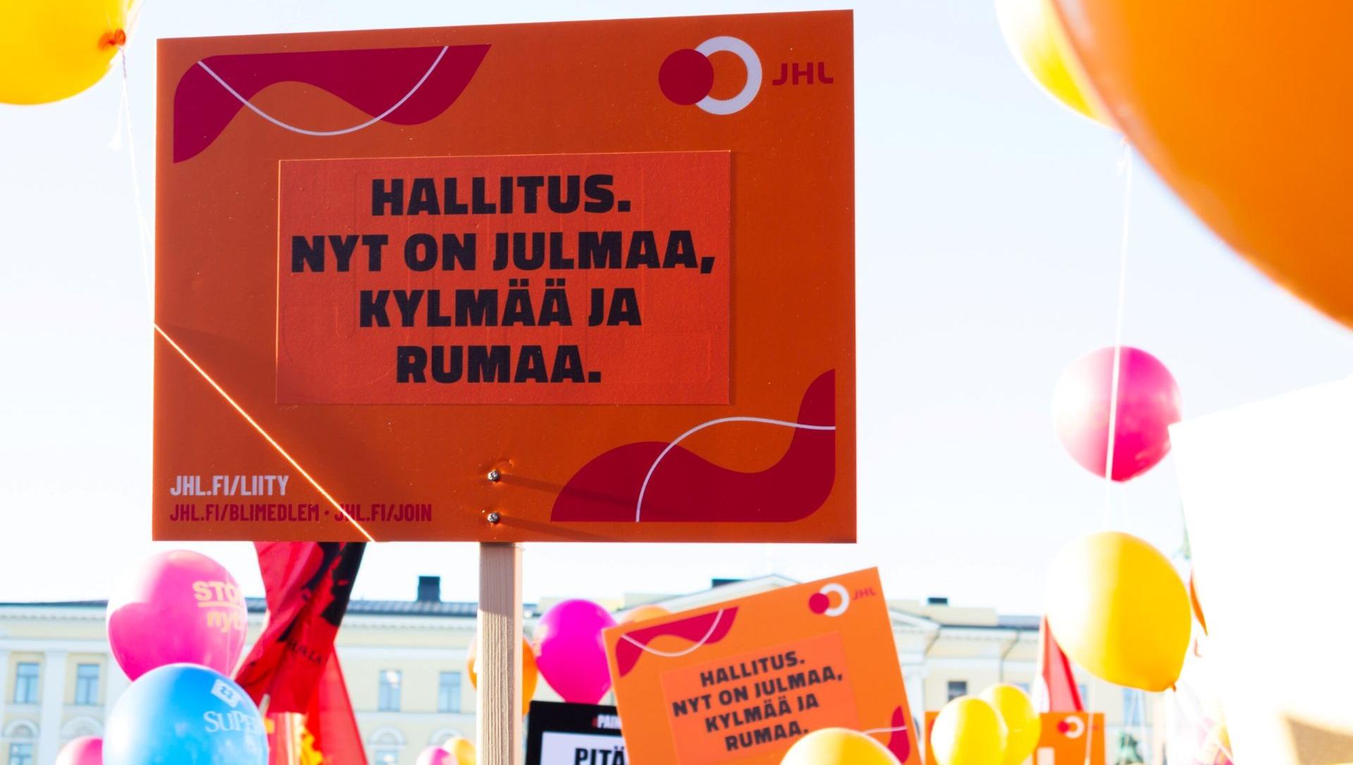 JHL:n tehtävä on parantaa työehtoja - Ammattiliitto JHL